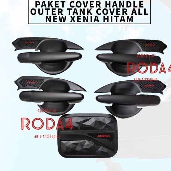 Jual Produk Baru Paket Outer Handle Tank Cover All New Avanza Xenia Carbon Hitam | Shopee Indonesia