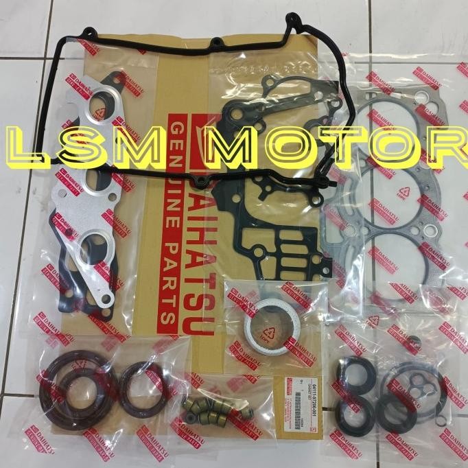 Jual paking set packing gasket full set Xenia 1.0 1000cc vvti bahan graphit | Shopee Indonesia