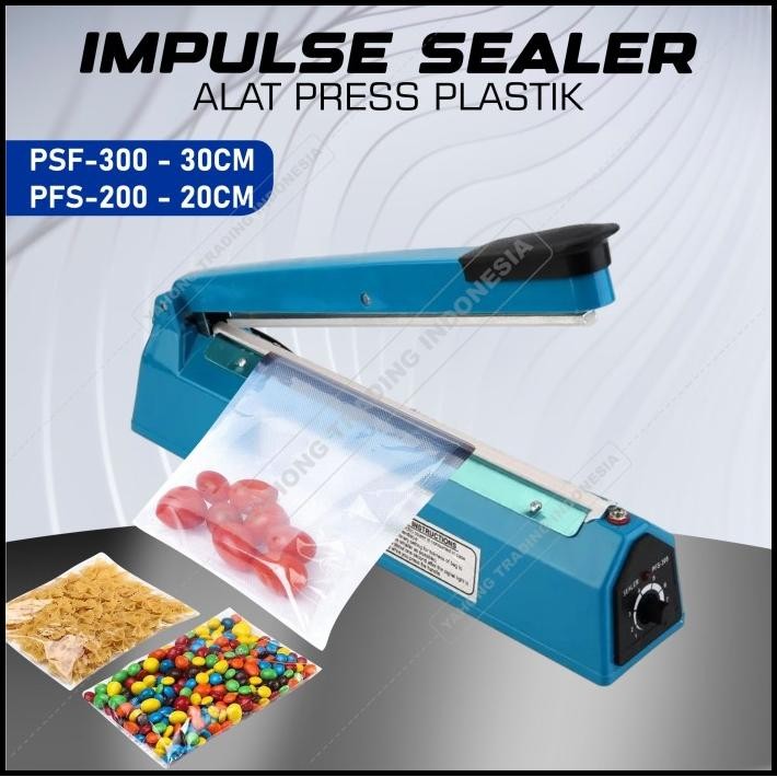 Jual Mesin Press Plastik Alat Sealer Pres Plastic Impulse Sealer | Shopee Indonesia