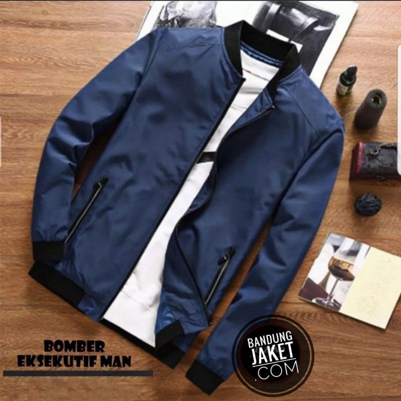 Jual [TERBARU][TERLAKU] BOMBER MAN JACKET BOMBER EKSEKUTIF MAN JAKET ...