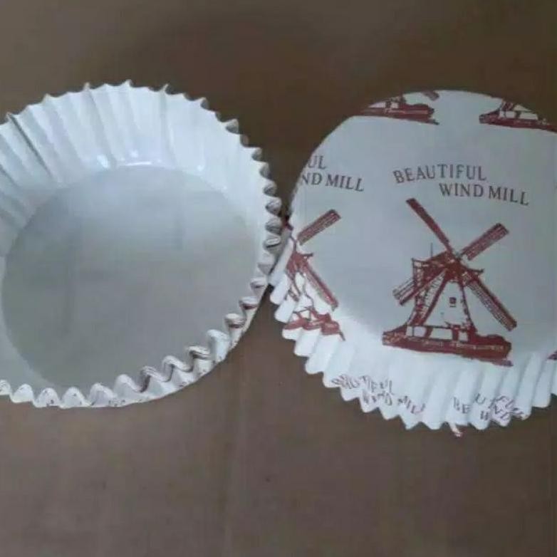 Jual PENAWARAN TERBATAS cup roti bulat diameter 8 cm kincir | 200 pcs ...