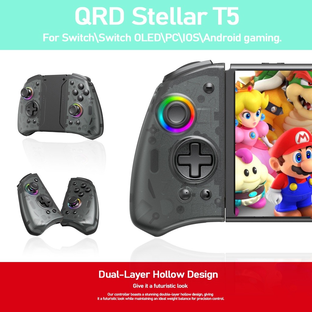 Jual QRD Stellar T5 Wireless Joy Pad untuk Kontroler Sakelar Joystick ...