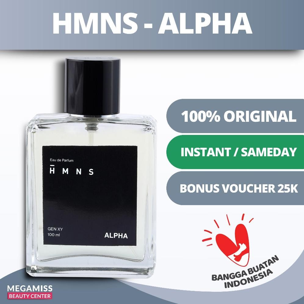 Jual HMNS Perfume - ALPHA 100ml (FREE VOUCHER 25K) | Shopee Indonesia