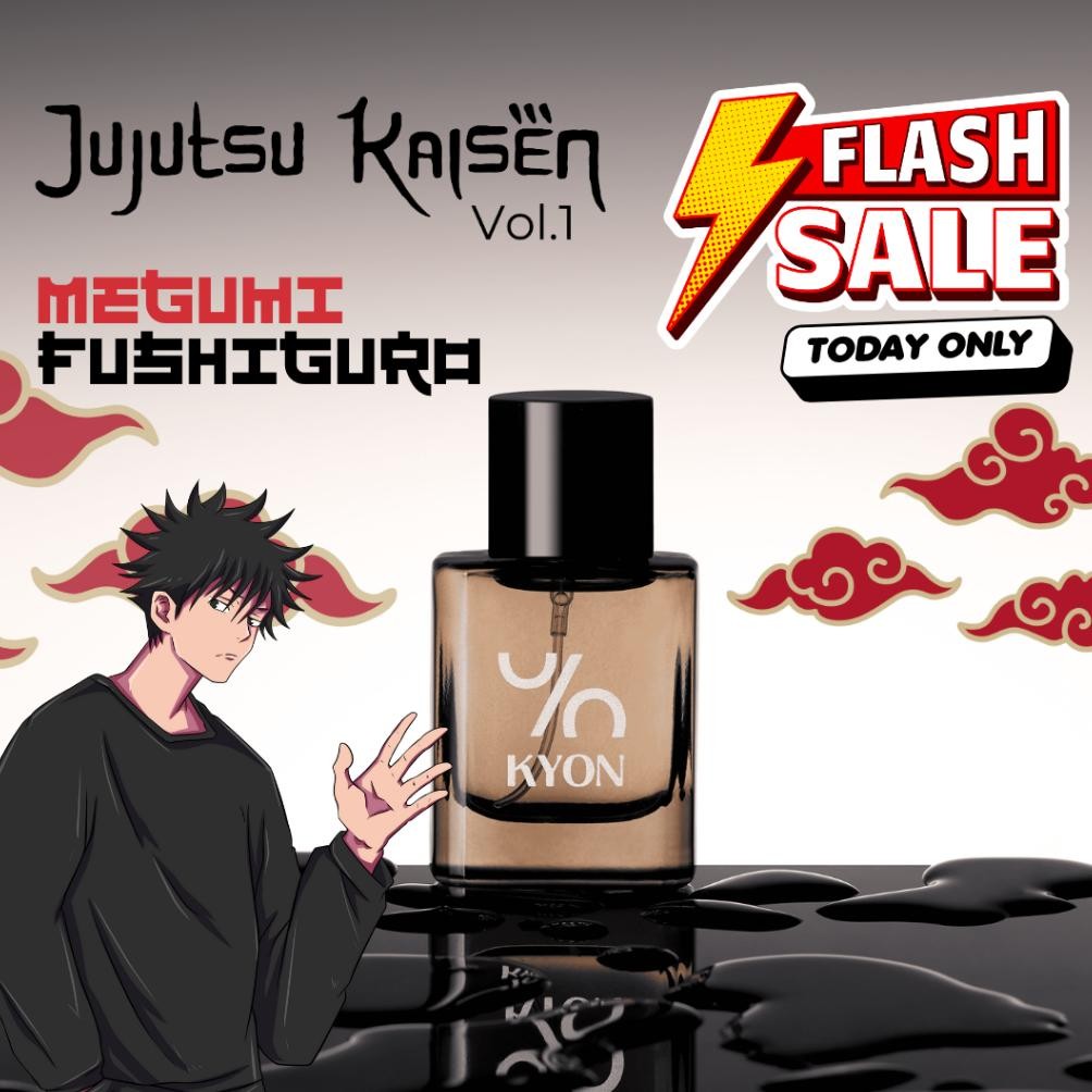 Jual Jujutsu Kaisen Inspired Perfume Megumi Fushiguro - KYON Perfumery ...