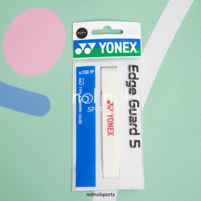 Jual NNS YONEX EDGE GUARD 5 AC158 1P satuan stiker pelindung kepala raket tenis tennis racket ...