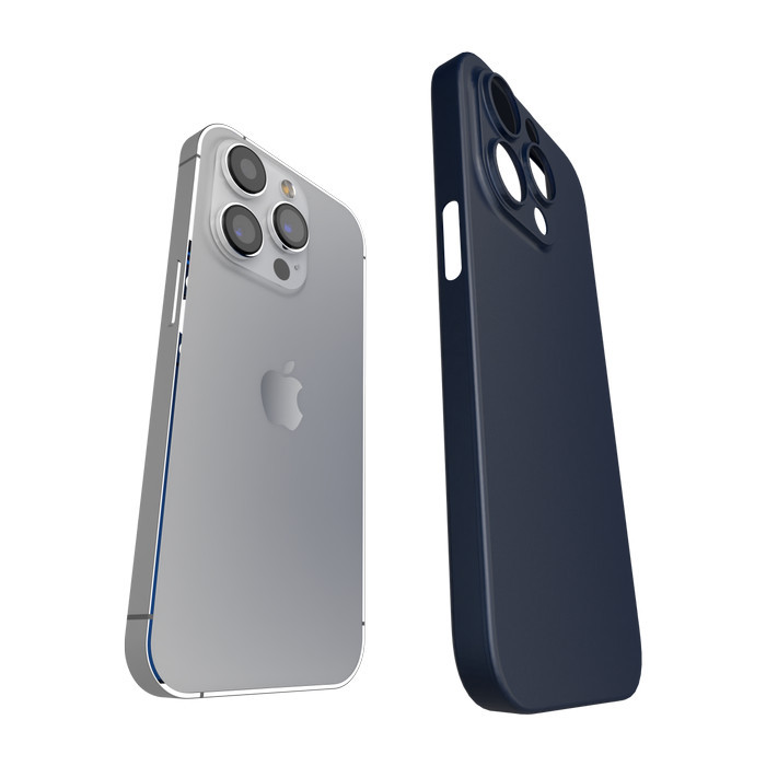 Jual Case iPhone 14 Asenaru Super Slim Signature Clear Casing Plus/Pro ...