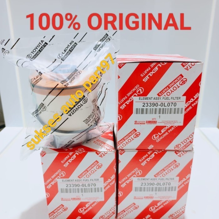 Jual HARGA DISC - fuel filter solar Innova reborn Hilux Revo Fortuner ...