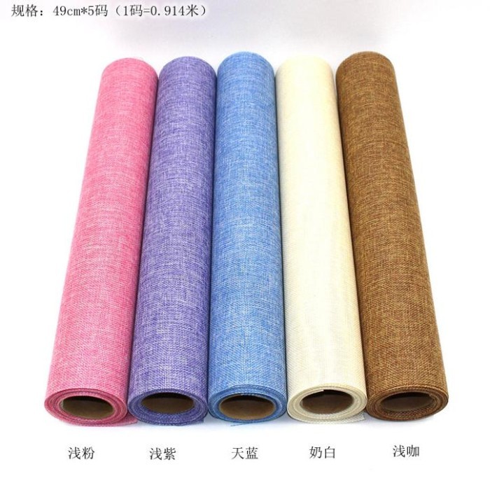 Jual Mega Sale Kain Goni Roll Jute Korean Tile Jaring Polynet Polos ...
