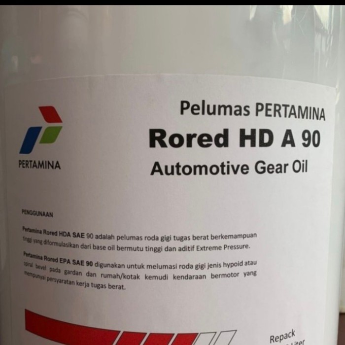 Jual Jual! Oli Pertamina Rored Hd A Sae 90 Isi 20 Liter | Shopee Indonesia
