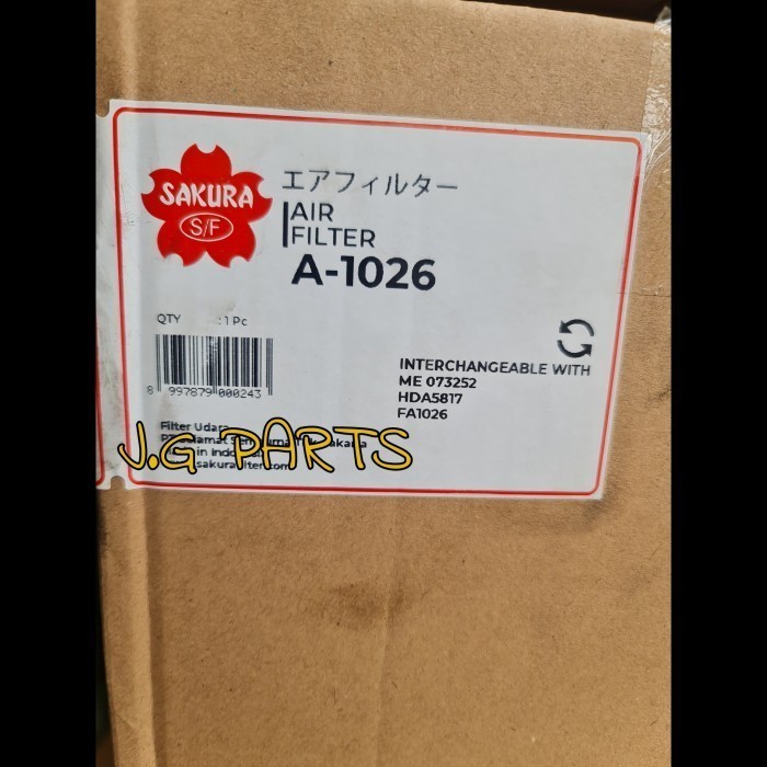 Jual Filter Udara / Filter Hawa Fuso Ganjo Ps220 Ps 220 Sakura A-1026 A1026 | Shopee Indonesia