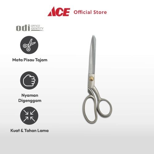 Jual Odi 8 inci Gunting Kain Sewing Scissors Gunting Kain Tekstil Alat ...