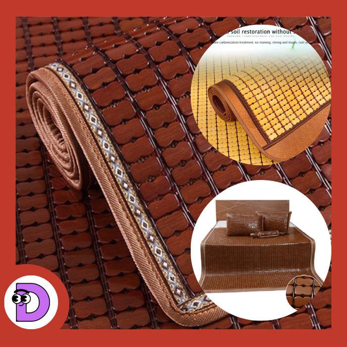 Jual Tikar Pendingin Bambu Original Alas Kasur Bambu Jepang Anti Panas ...