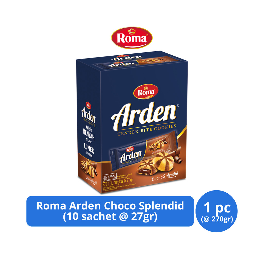Jual Roma Arden Choco Splendid 10s @ 27gr | Shopee Indonesia