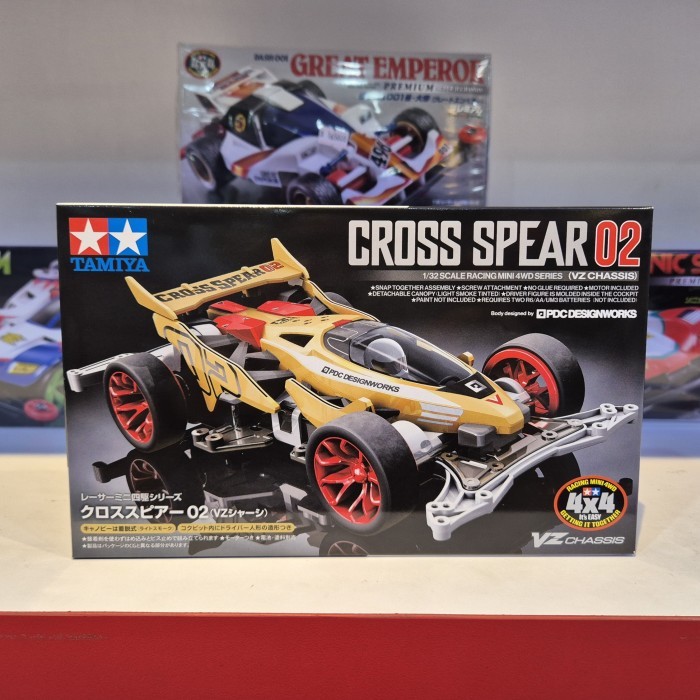 Jual Tamiya 18104 Cross Spear 02 (VZ Chassis) | Shopee Indonesia