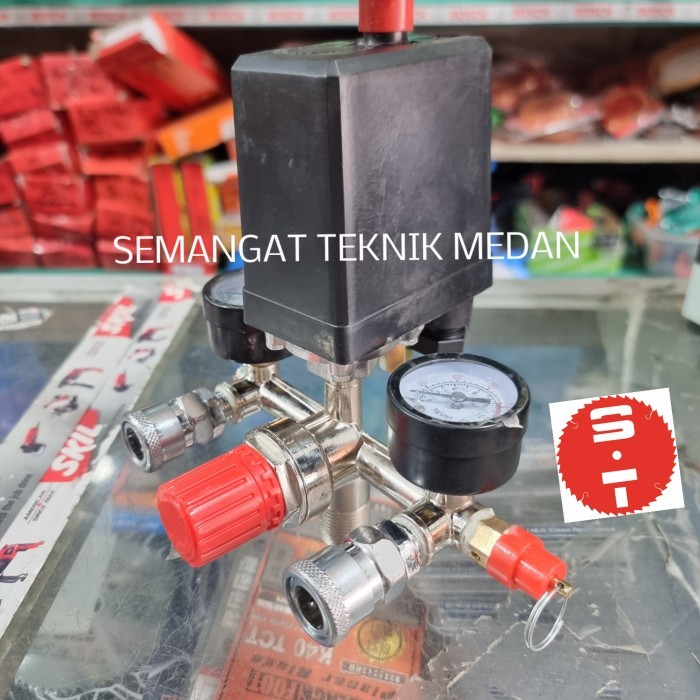 Jual Switch Regulator Safety Valve Kompresor Kompressor Otomatis ...