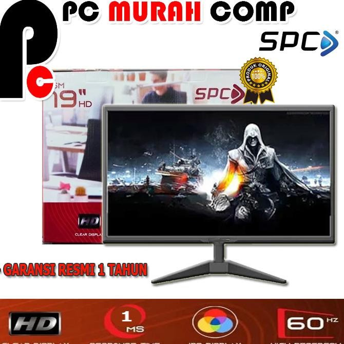 Jual Monitor Led Monitor Spc Sm-19Hd 19 Inch | Shopee Indonesia