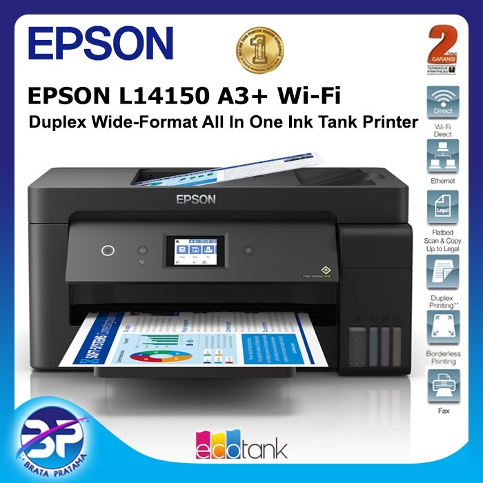 Jual Epson L14150 A3+ Wi-Fi Duplex Wide-Format All-in-One Ink Tank ...
