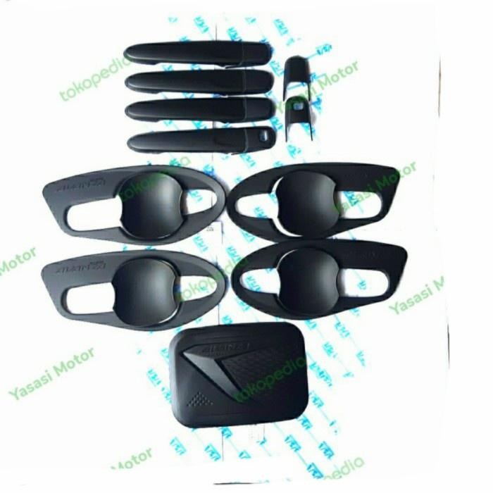 Jual Terbaru!! Paket Cover Handle Outer Pintu N Tank Bensin All New Avanza Black Jsl | Shopee ...