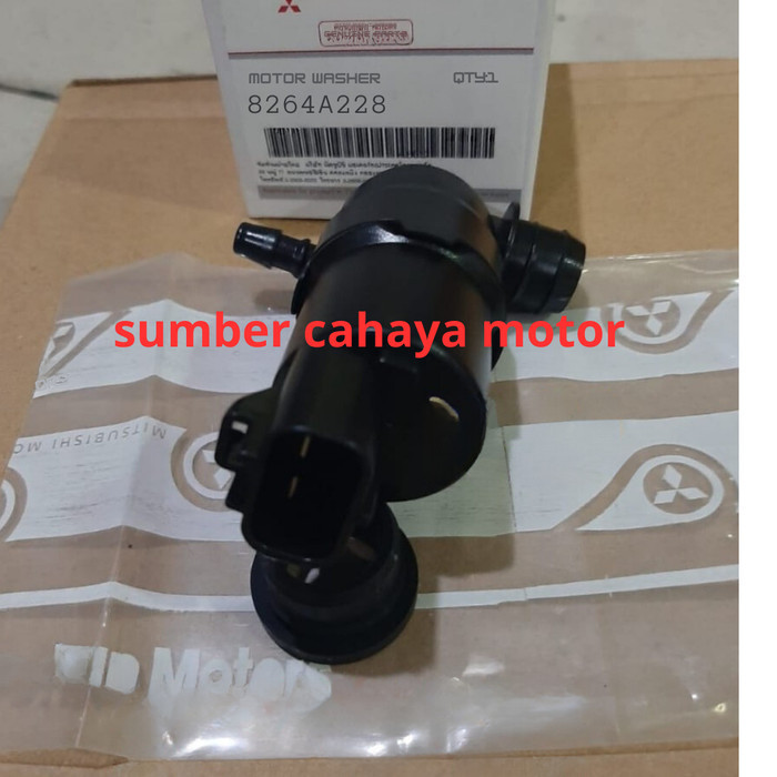 Jual motor washer pompa air wiper all new pajero pajero dakar 8264A228 ...