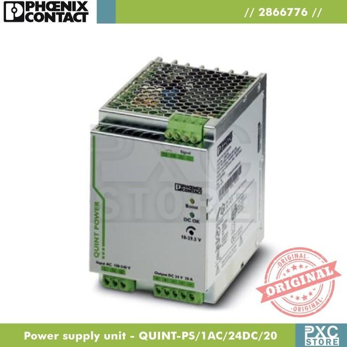 Jual Phoenix Contact - Power Supply Unit - Quint-Ps/1Ac/24Dc/20 ...