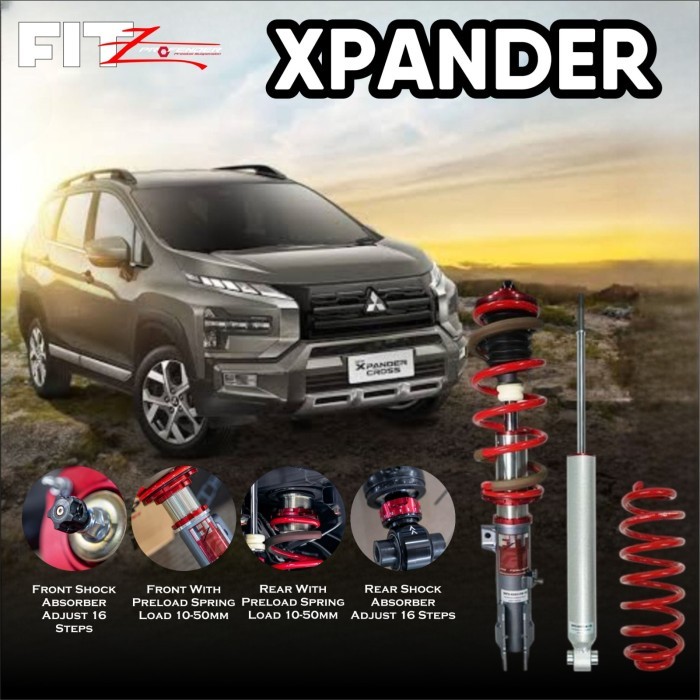 Jual BEBAS ONGKIR - Shockbreaker Suspensi COILOVER PROFENDER FITZ ...