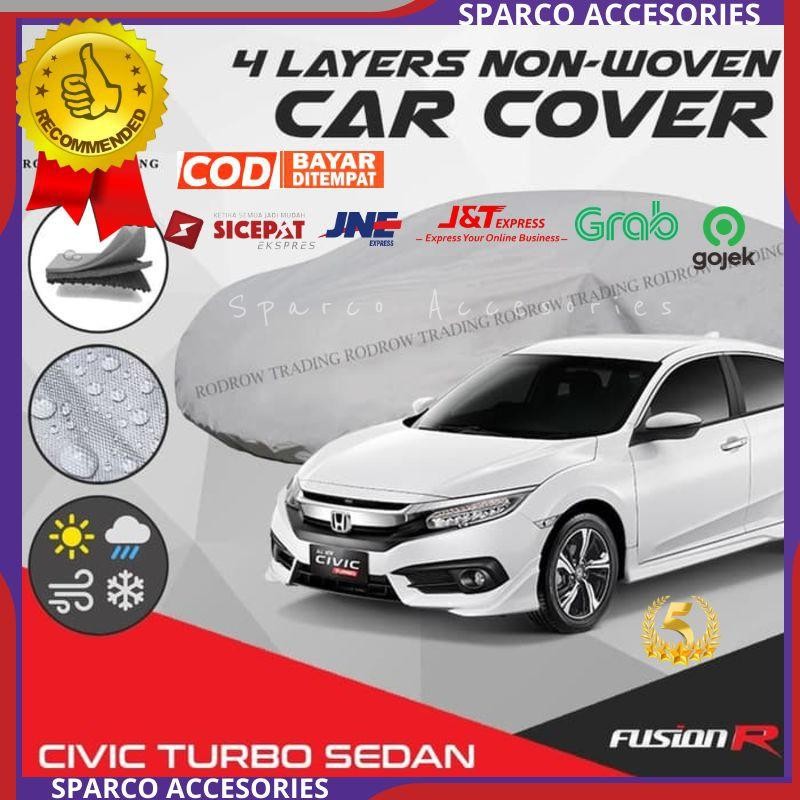 Jual Cover Sarung Mobil Civic Turbo Sedan Fusion R 4 Layer Not Krisbow ...
