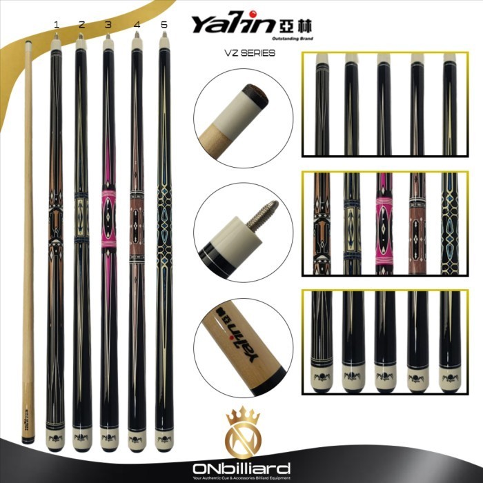 Jual YALIN V2 CUE STICK BILLIARD PLAY MAPLE WOOD STIK BILIAR BILLIAR ...