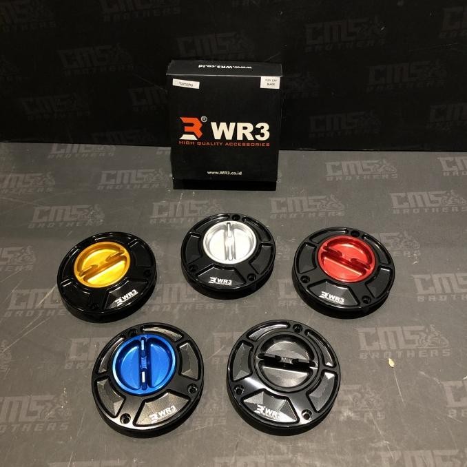 Jual Fuel Cap Tutup Tangki Racing Wr3 Yamaha R15 V3 XSR155 R25 | Shopee ...