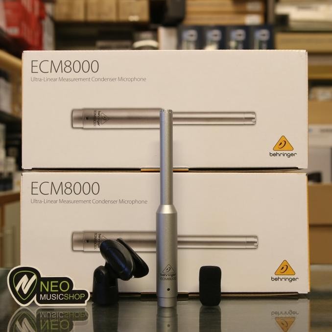 Jual BEHRINGER ECM8000 MIC RTA MEASUREMENT CONDENSER MICROPHONE ...