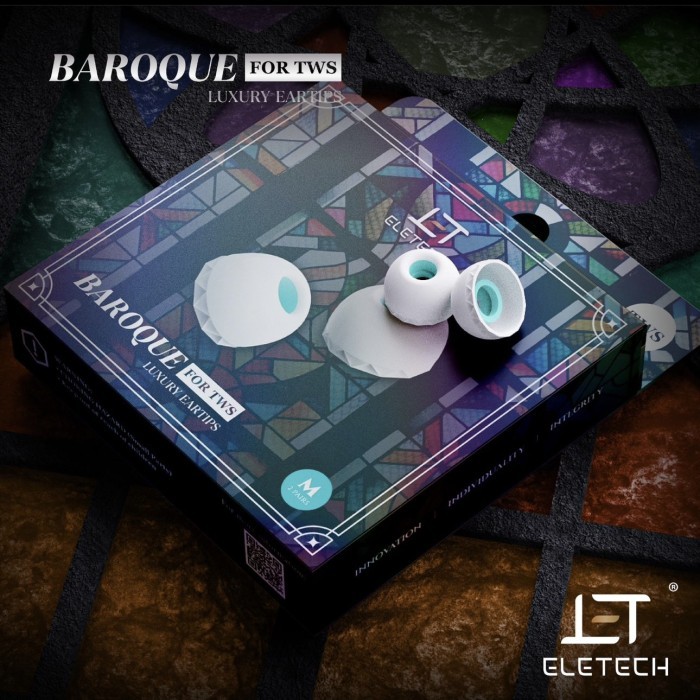 Jual Eletech Baroque Luxury True Wireless Eartips | Shopee Indonesia