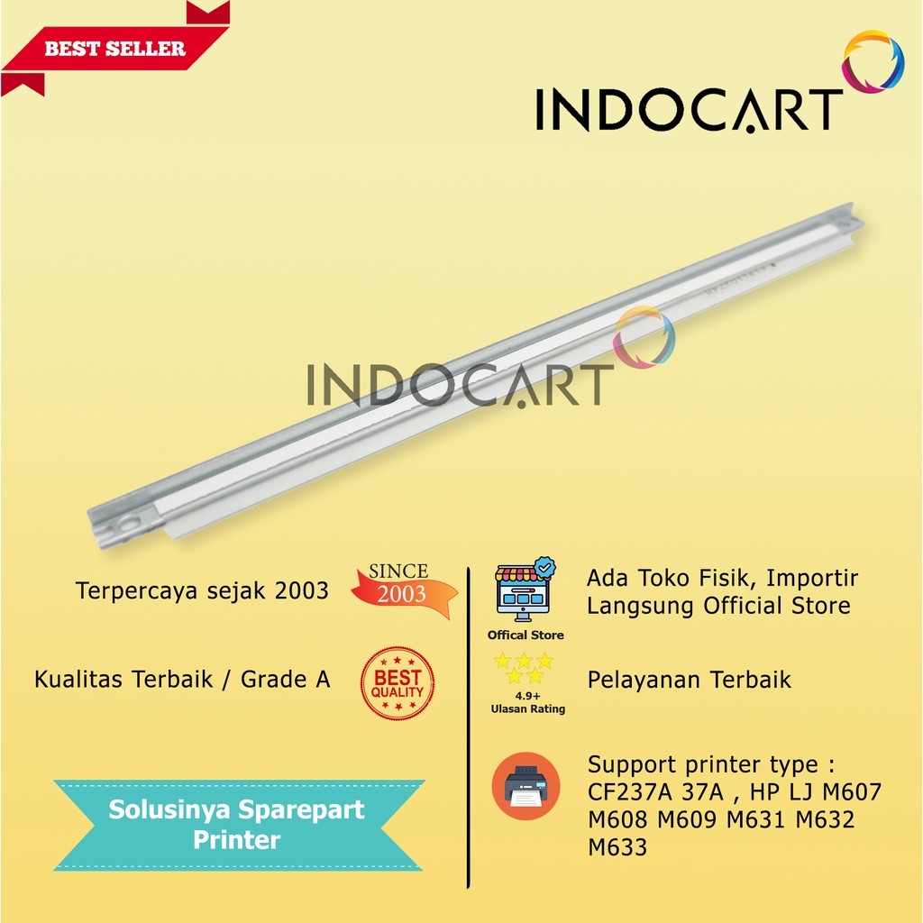 Jual IndoCart Doctor Blade Kuroki CF237A 37A-HP M607 M608 M609 M631 ...
