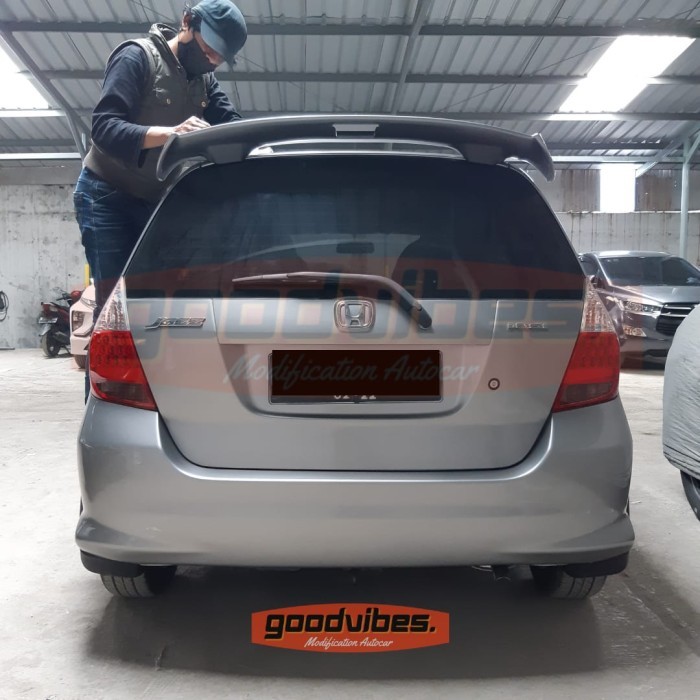 Jual HARGA DISC - Spoiler Honda jazz gd3 gd8 model mugen warna ...