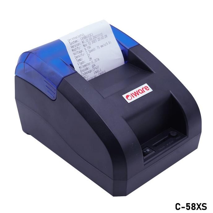 Jual PRINTER BLUETOOTH KASIR THERMAL RPP02N PPOB IWARE C-58XS | C58XS ...