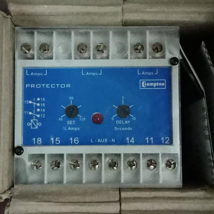 Jual crompton under over voltage relay 253 Pvew | Shopee Indonesia