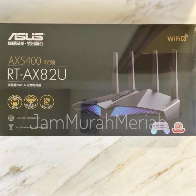 Jual ASUS Router RT-AX82U AX5400 Dual Band WiFi 6 Gaming Router PS5 ...