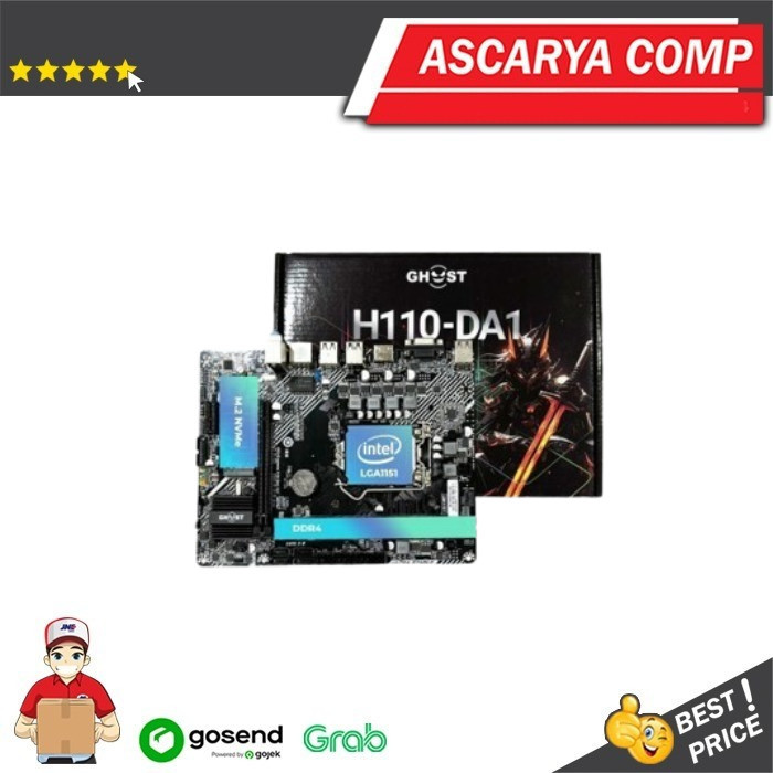 Jual NEW MOTHERBOARD GHOST H110-DA1 LGA 1151 NVME | Shopee Indonesia