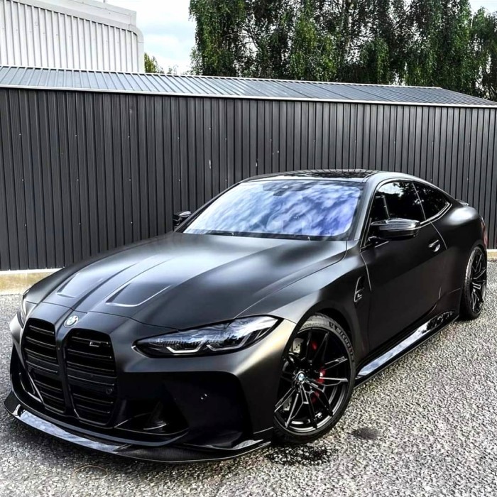 Jual STICKER BODY MOBIL CAR WRAP BLACK SATIN PEARL MATTE (FOG BLACK ...