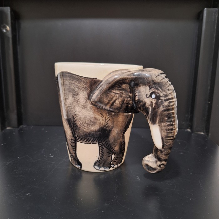 Jual GELAS 3D GAJAH THAILAND ASLI GELAS 250ML | Shopee Indonesia