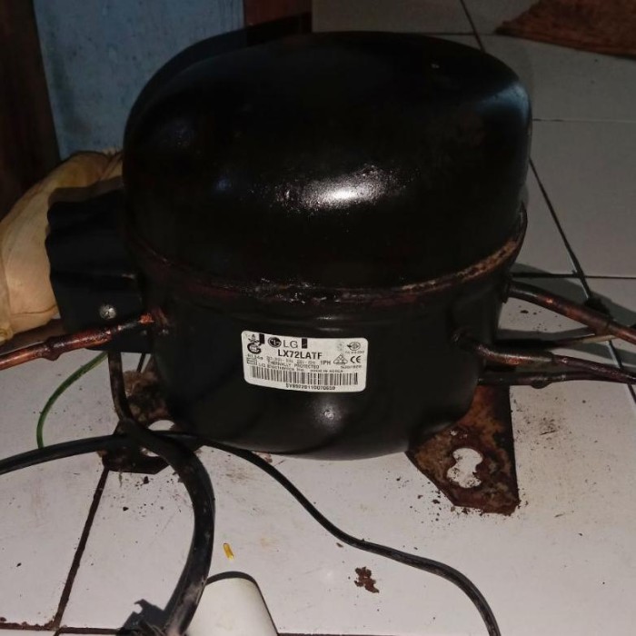 Jual KOMPRESOR FREZER / KULKAS/SHOWCASE ORI # COMPRESSOR KULKAS UKURAN ...