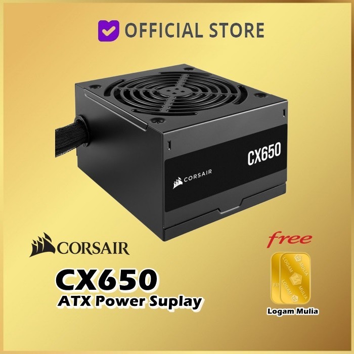 Jual Corsair CX650M PSU ATX Power Supply 650W 650 watt CXM CX650 M CX ...