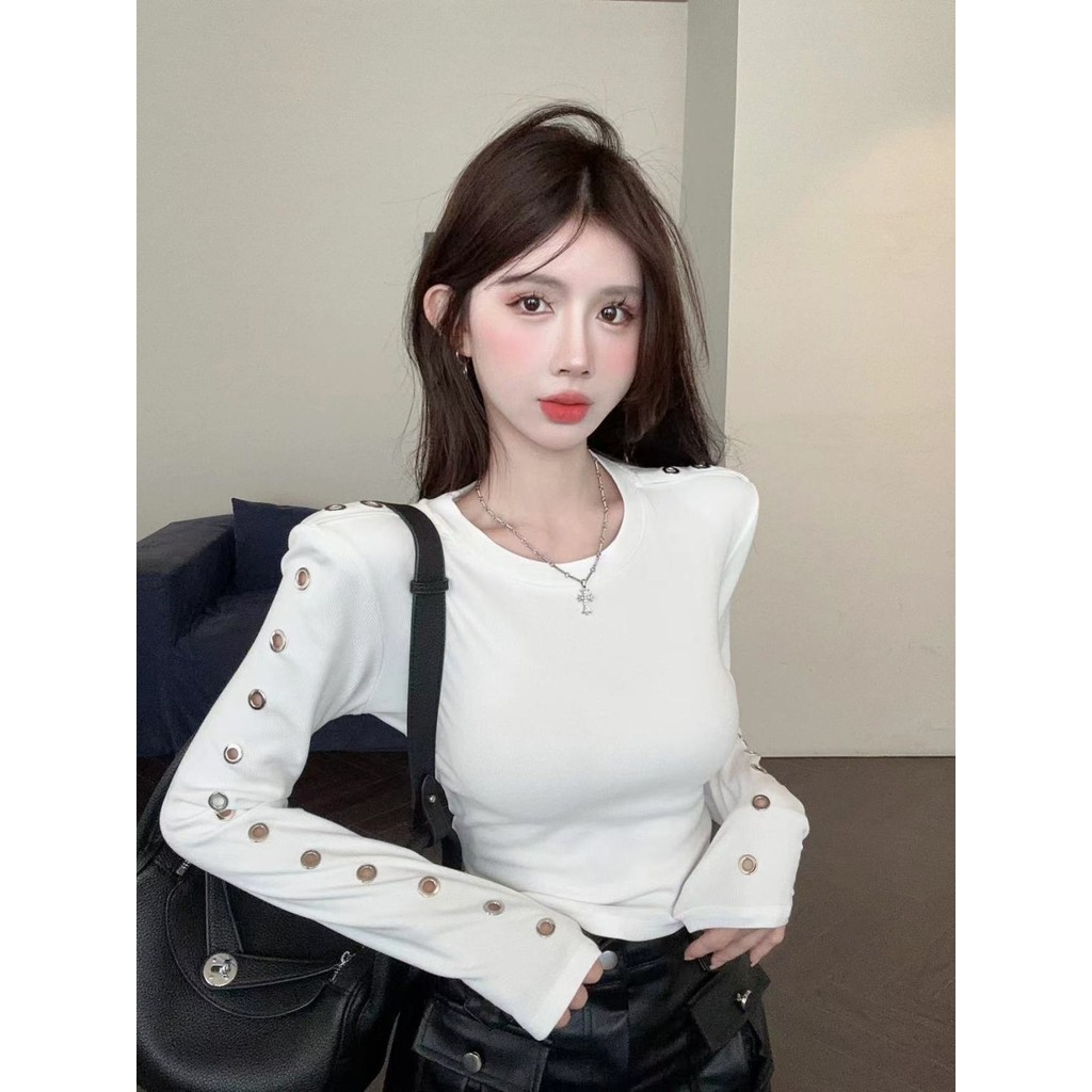 Jual saror/Lengan Panjang Kerah Bulat untuk Wanita, Jaket Ramping Kerah ...