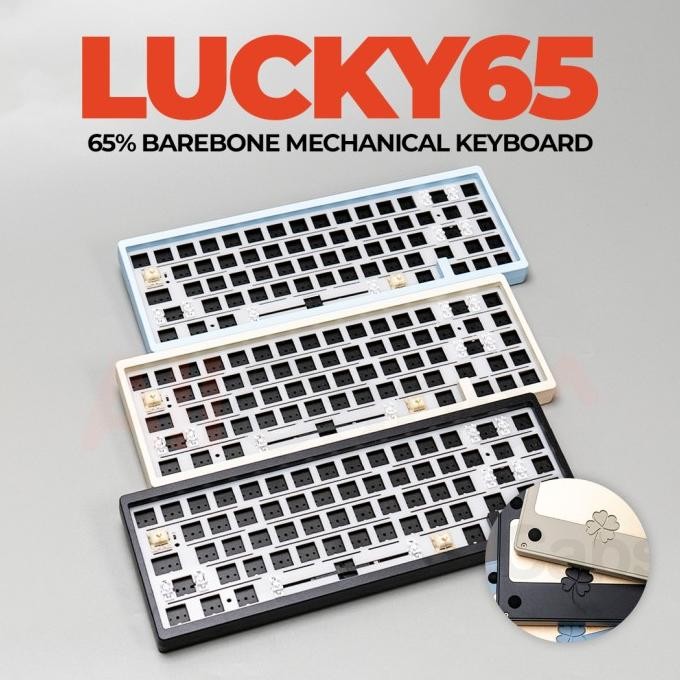 Jual NEW WEIKAV Lucky65 - Barebone 65% Hotswappable Mechanical Keyboard ...