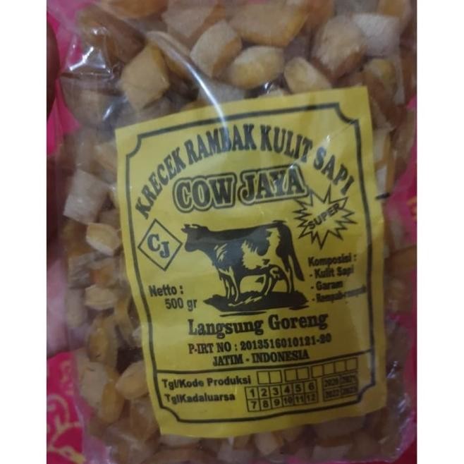 Jual Kerupuk/Rambak Kulit Sapi Mentah 500 Gram | Shopee Indonesia