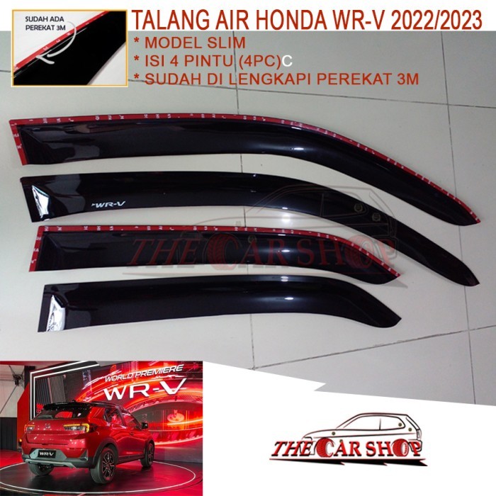 Jual Harga Spesial !! Talang Air Model Slim Mobil Honda Wrv Wr-V 2022/2023 | Shopee Indonesia