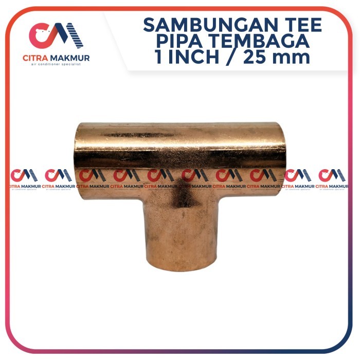 Jual TEE COUPLING SHOCK 1 INCH PIPA AC TEMBAGA SOK SAMBUNGAN LAS T ...