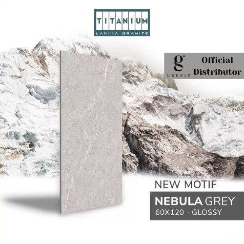 Jual Nebula Grey Titanium 60x120 Glossy Titanium Granite Tile | Shopee Indonesia