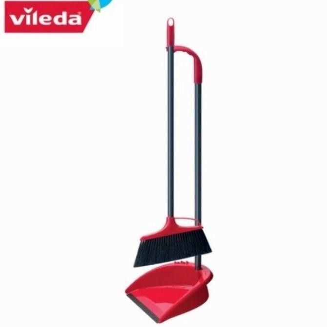 Jual VILEDA SET OF DUSTPAN AND BROOM/ SET PENGKI DAN SAPU | Shopee ...