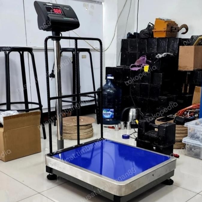 Jual Timbangan Duduk Sayaki A12E Kap. 500Kg X 20Gram Plus Pagar | Shopee Indonesia