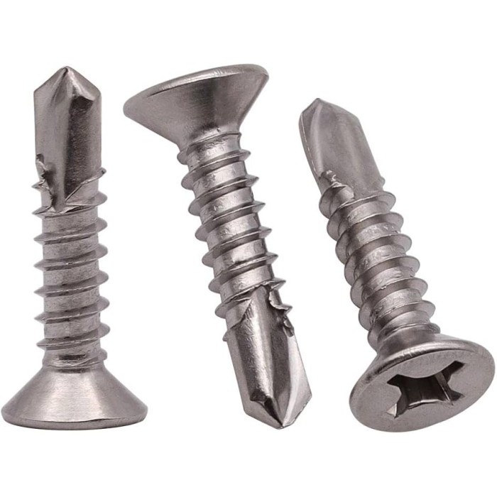 Jual Sekrup SDS FH #10X38 / SDS Roofing #10-16 X 1.1/2 Stainless SS304 ...