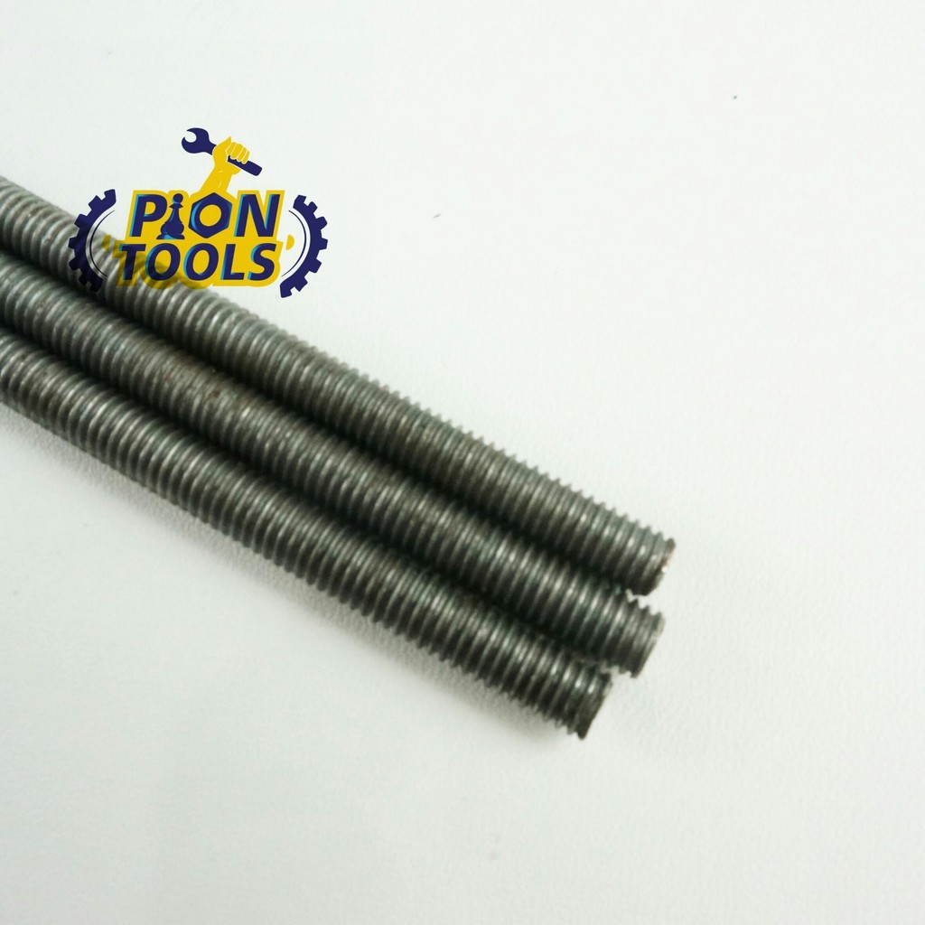 Jual OZ802 Studbolt Besi M8 p1.25 Panjang 1 Meter Long Drat Asdrat Besi ...